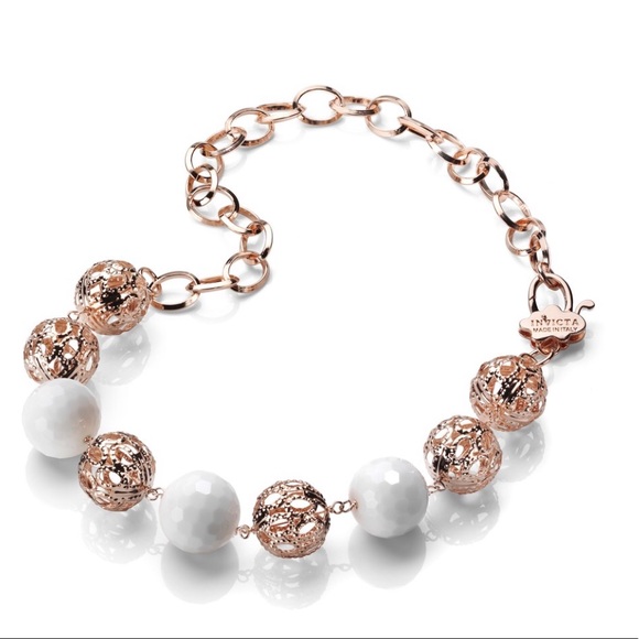 Invicta | Jewelry | Invicta Jewelry Collection Rose Gold Necklace Nwt ...